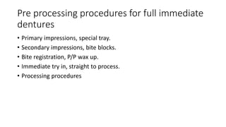 Full immediate process Part 1 by Mike Tapealava | PPT