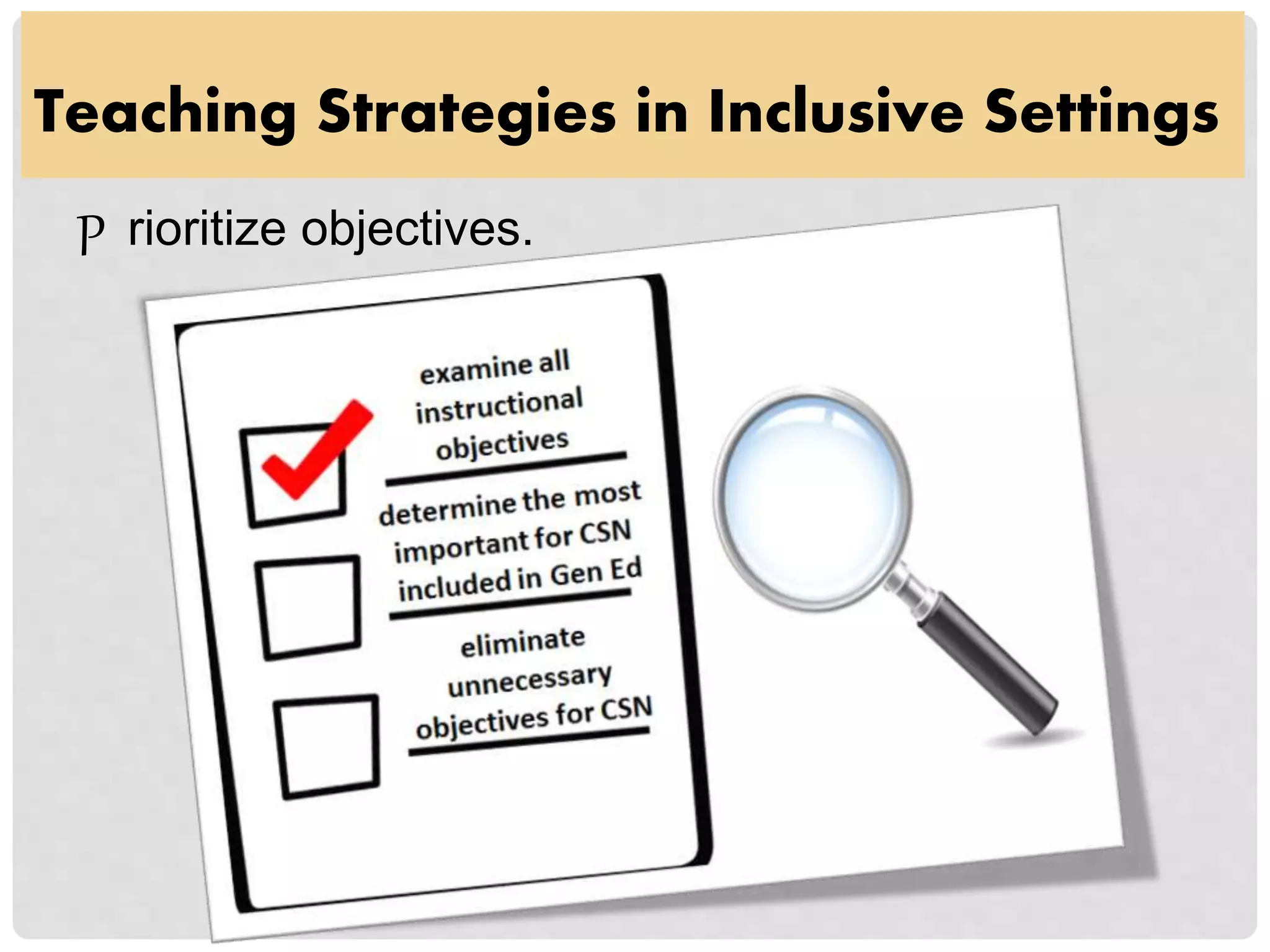 Full inclusion - Special Education | PPTX