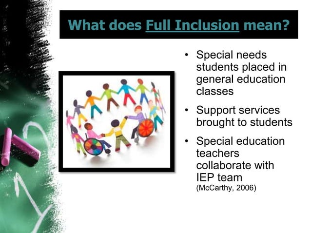 Full Inclusion in the 21st Century Classroom | PPT