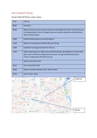 Full itinerary | PDF