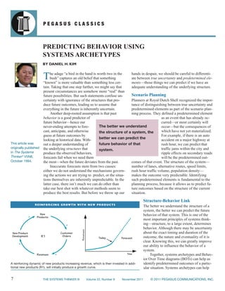 Published Article: Integrating Systems & Design Thinking | PDF