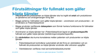 Fullmakter som gäller köpta tjänster | PDF | Legal Services Industry | Industries