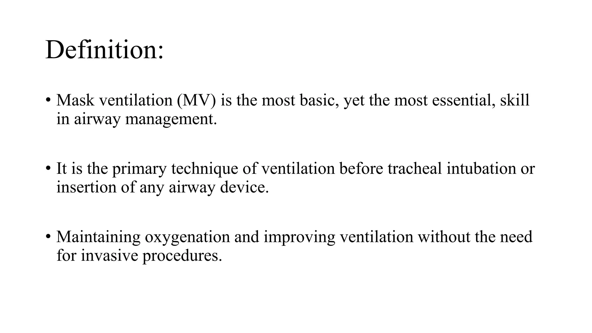 Full Mask Ventilation of CPAP in the ICU.pptx