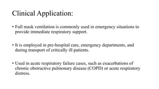 Full Mask Ventilation of CPAP in the ICU.pptx