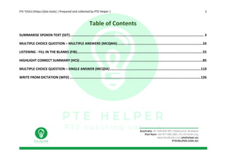 Full master file PTE listening with audio | PDF