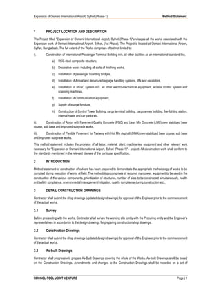 Method statement | PDF