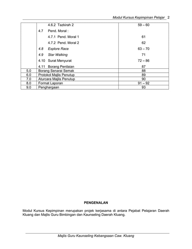 Full modul kursus kepimpinan[1] | DOC