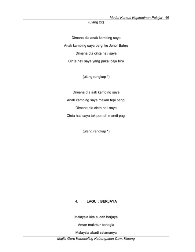 Full modul kursus kepimpinan[1] | DOC