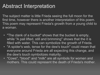 Full moon and_little_frieda | PPT