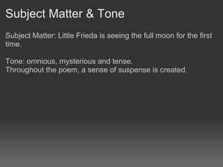 Full moon and_little_frieda | PPT