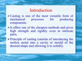 Full Mould Casting Process | PPT