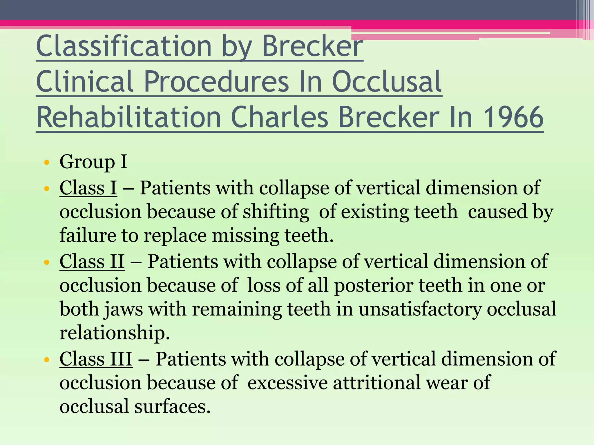 Full mouth rehabilitation | PPTX