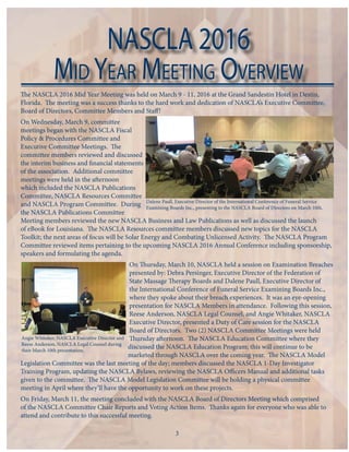 NASCLA April 2016 Newsletter | PDF