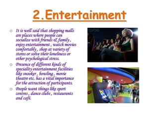 Ppt For Visit To A Mall | PPTX