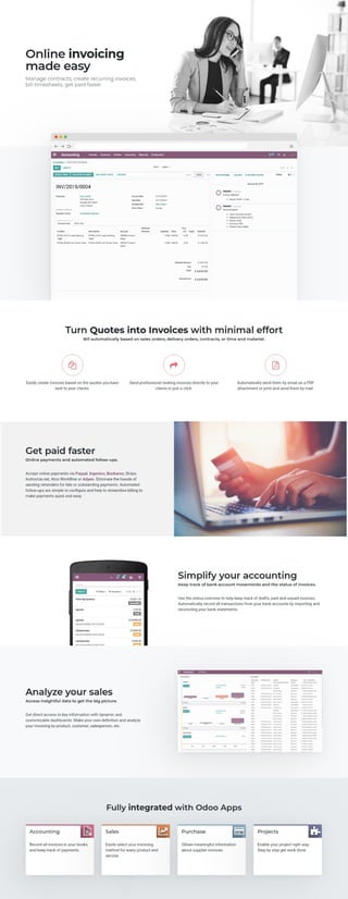 Full Odoo Marketing Document | PDF | Computer Software and Applications | Computing