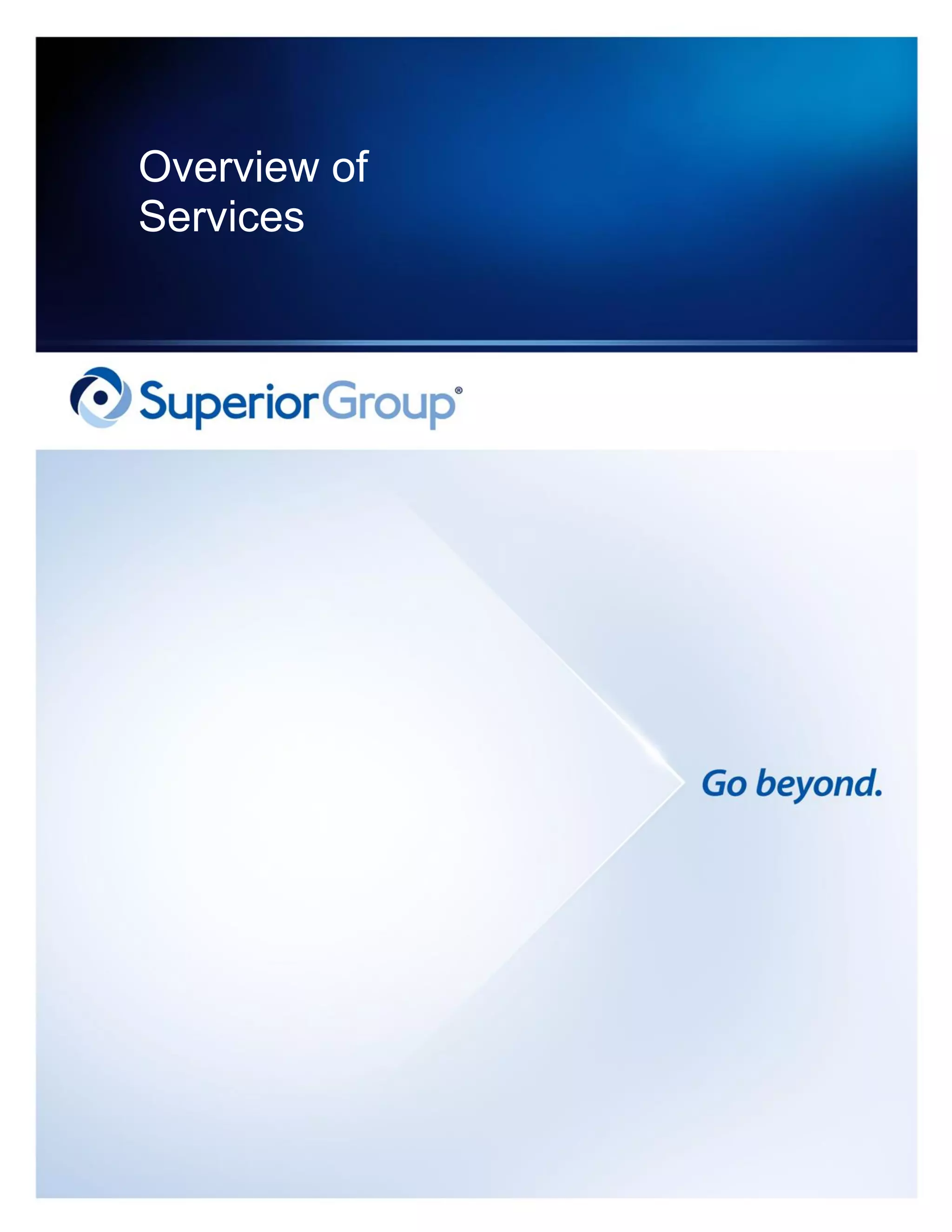 Full Overview Superior Group | PDF