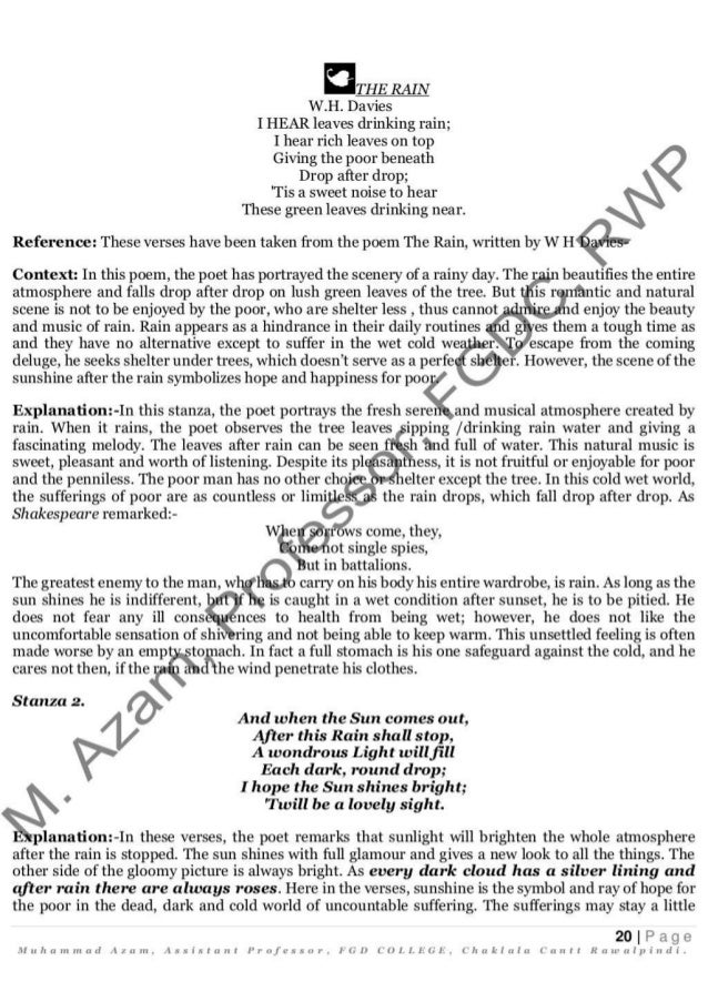 1st First Year HSSC I Part 1 English Notes Short Question Answers 1st-first-year-hssc-i-part-1-english-notes-short-question-answers