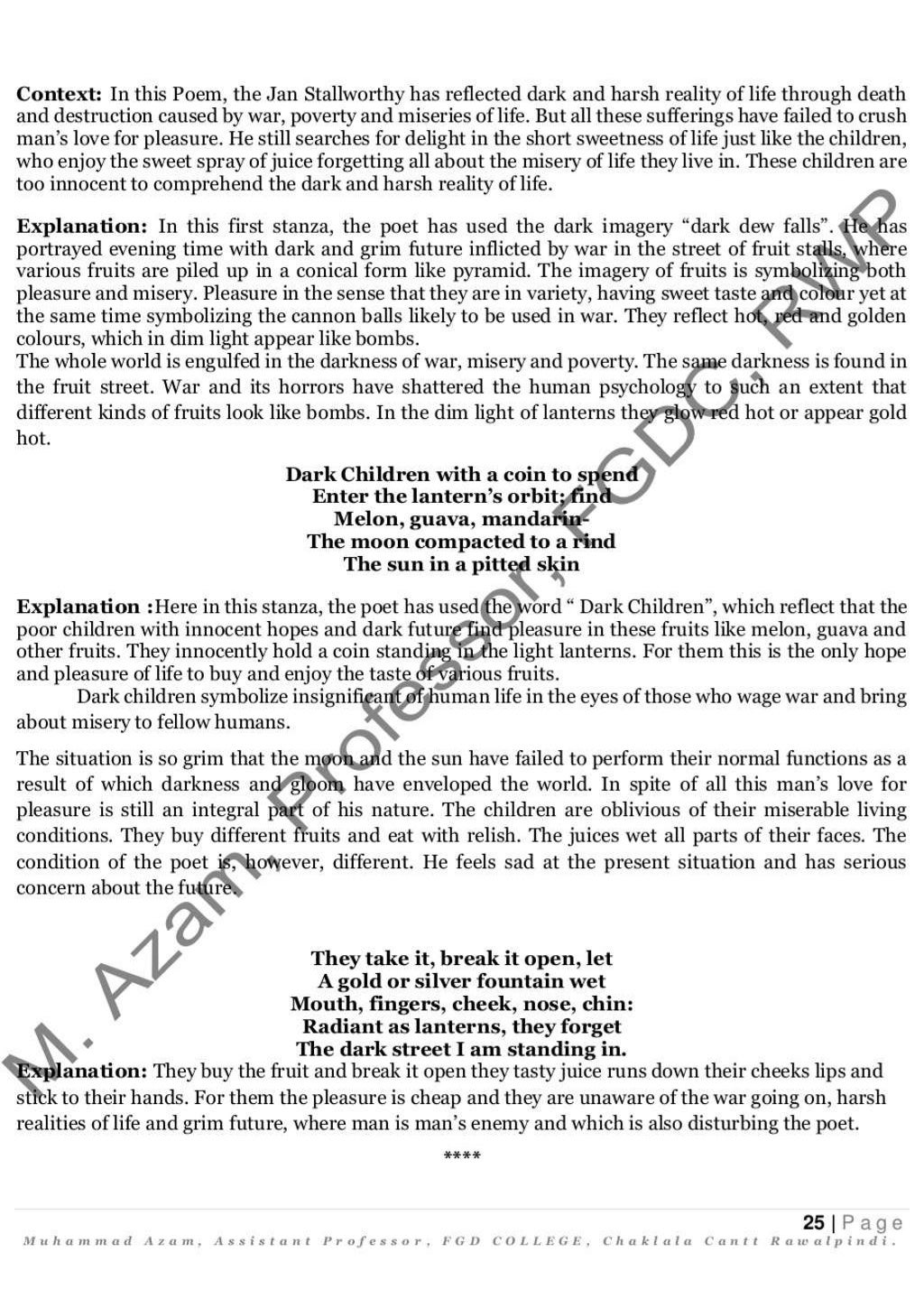 1st First Year HSSC I Part 1 English Notes Short Question Answers 1st-first-year-hssc-i-part-1-english-notes-short-question-answers