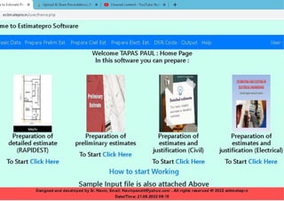 Estimate Pro Software | PPT
