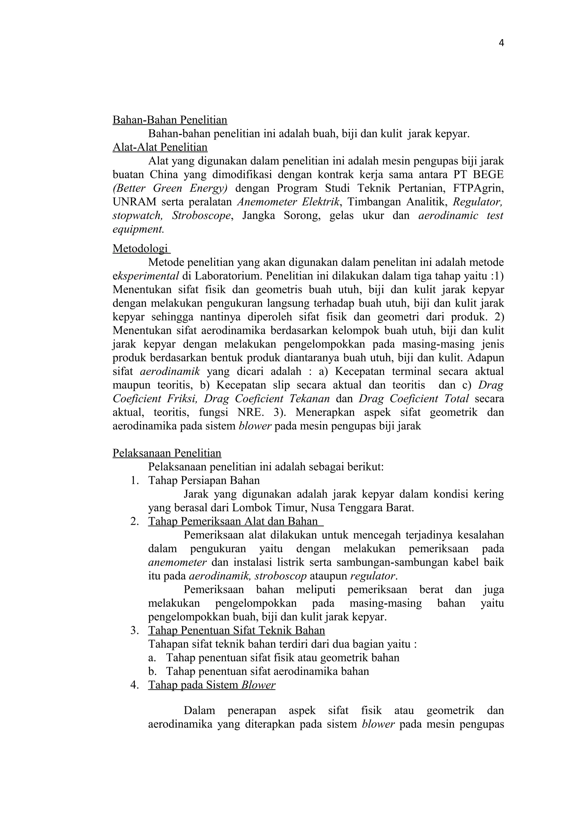 Full paper aerodinamika jarak catur baru 1 | PDF