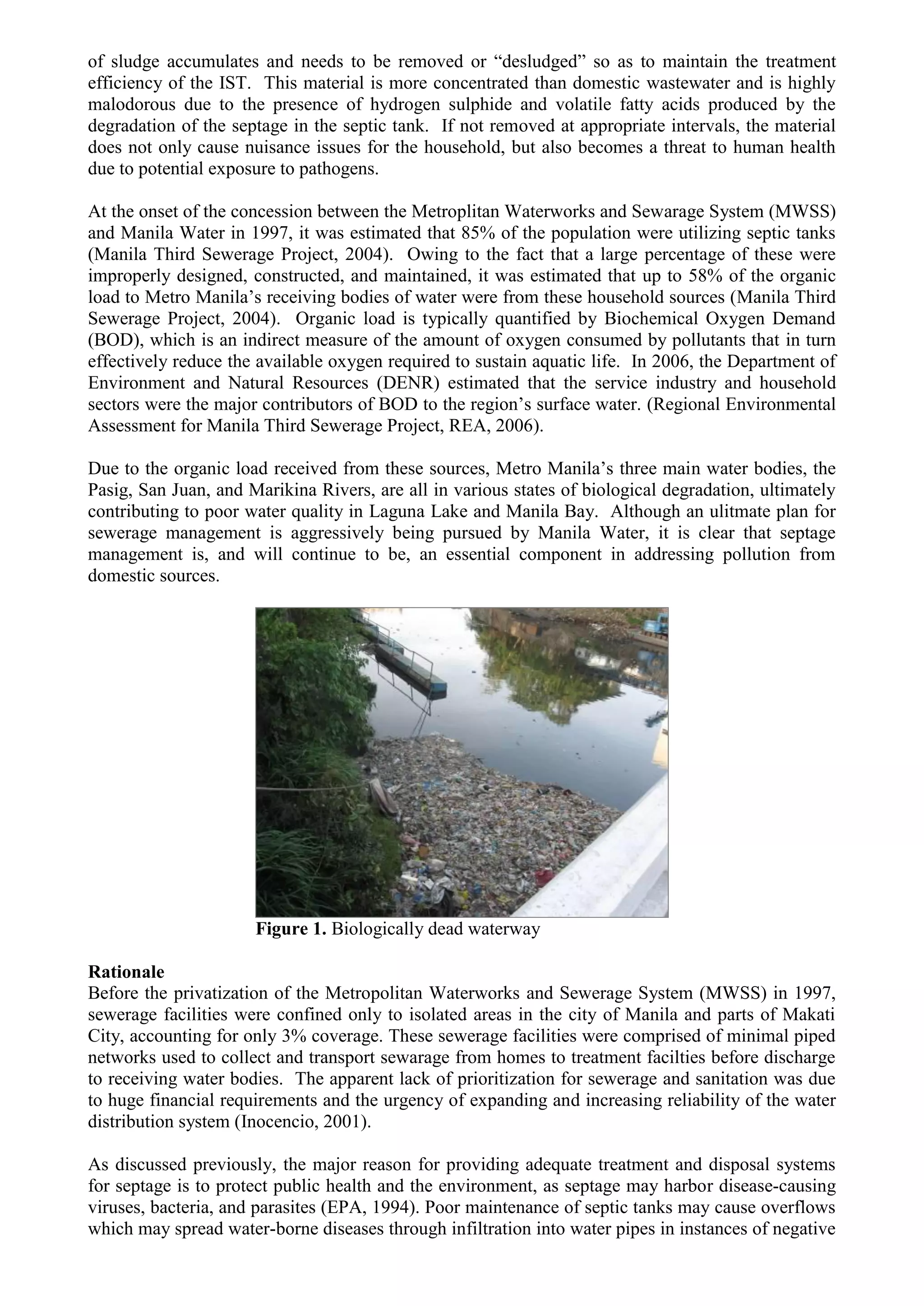 “Sanitasyon Para Sa Barangay”: Manila Water’s Experience in Septage ...