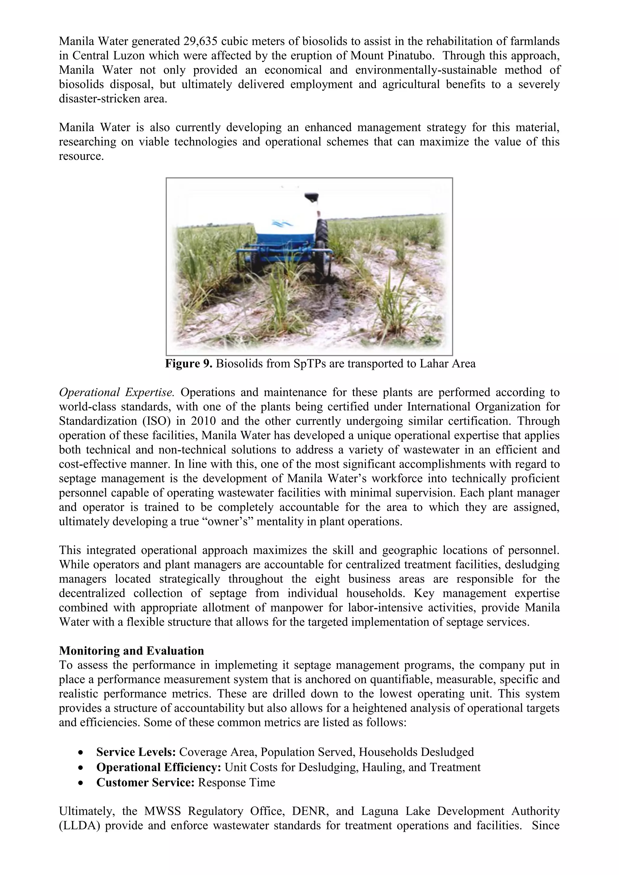 “Sanitasyon Para Sa Barangay”: Manila Water’s Experience in Septage ...