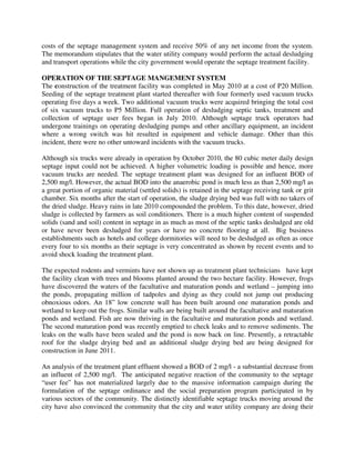 Dumaguete City Septage Management System | PDF