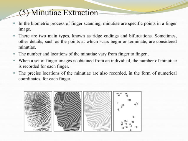 "FingerPrint Recognition Using Principle Component Analysis(PCA)” | PPTX | Photo Editing ...