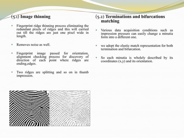 "FingerPrint Recognition Using Principle Component Analysis(PCA)” | PPTX | Photo Editing ...