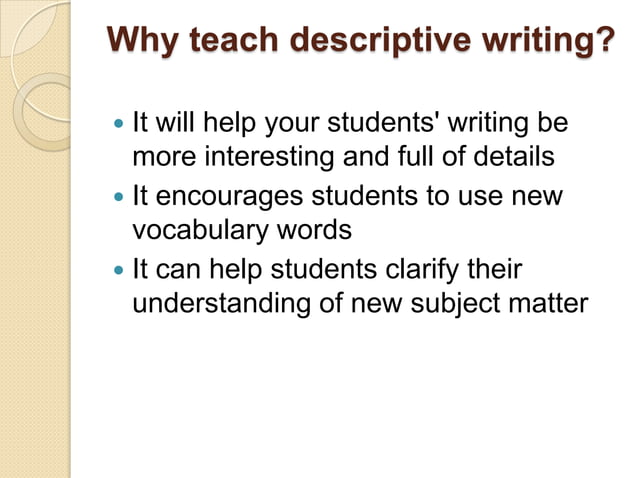 writing modes( narrative, descriptive and argumentative) | PPT
