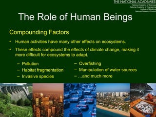 Ecological impacts of climate change and | PPT