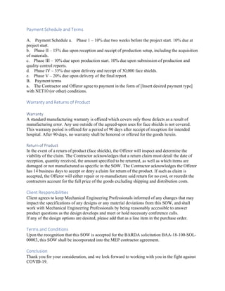 GiveNeed BARDA Full Proposal Guidance and Template | PDF