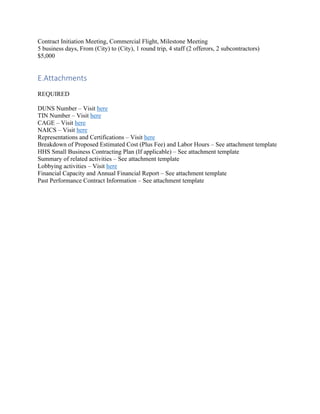 GiveNeed BARDA Full Proposal Guidance and Template | PDF