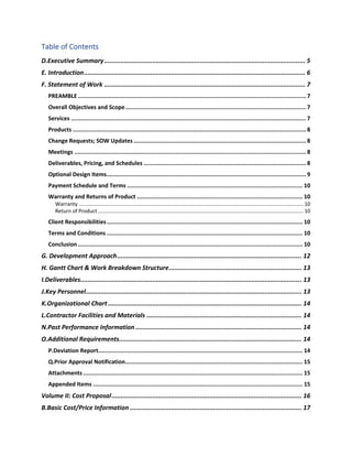 GiveNeed BARDA Full Proposal Guidance and Template | PDF