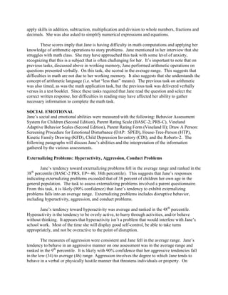 Full Psychological Report.Sample | DOCX