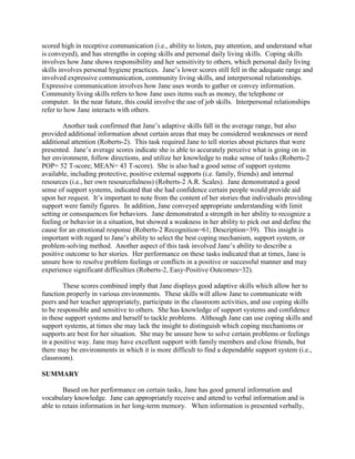 Full Psychological Report.Sample | DOCX