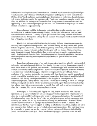 Full Psychological Report.Sample | DOCX