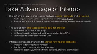 SIGGRAPH 2018 - Full Rays Ahead! From Raster to Real-Time Raytracing | PPT