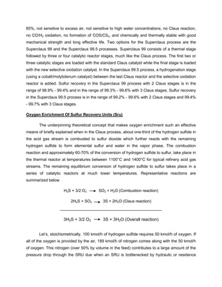 PROCESS IMPROVEMENT THROUGH INTEGRATION AND INTENSIFICATION PROCESS ...