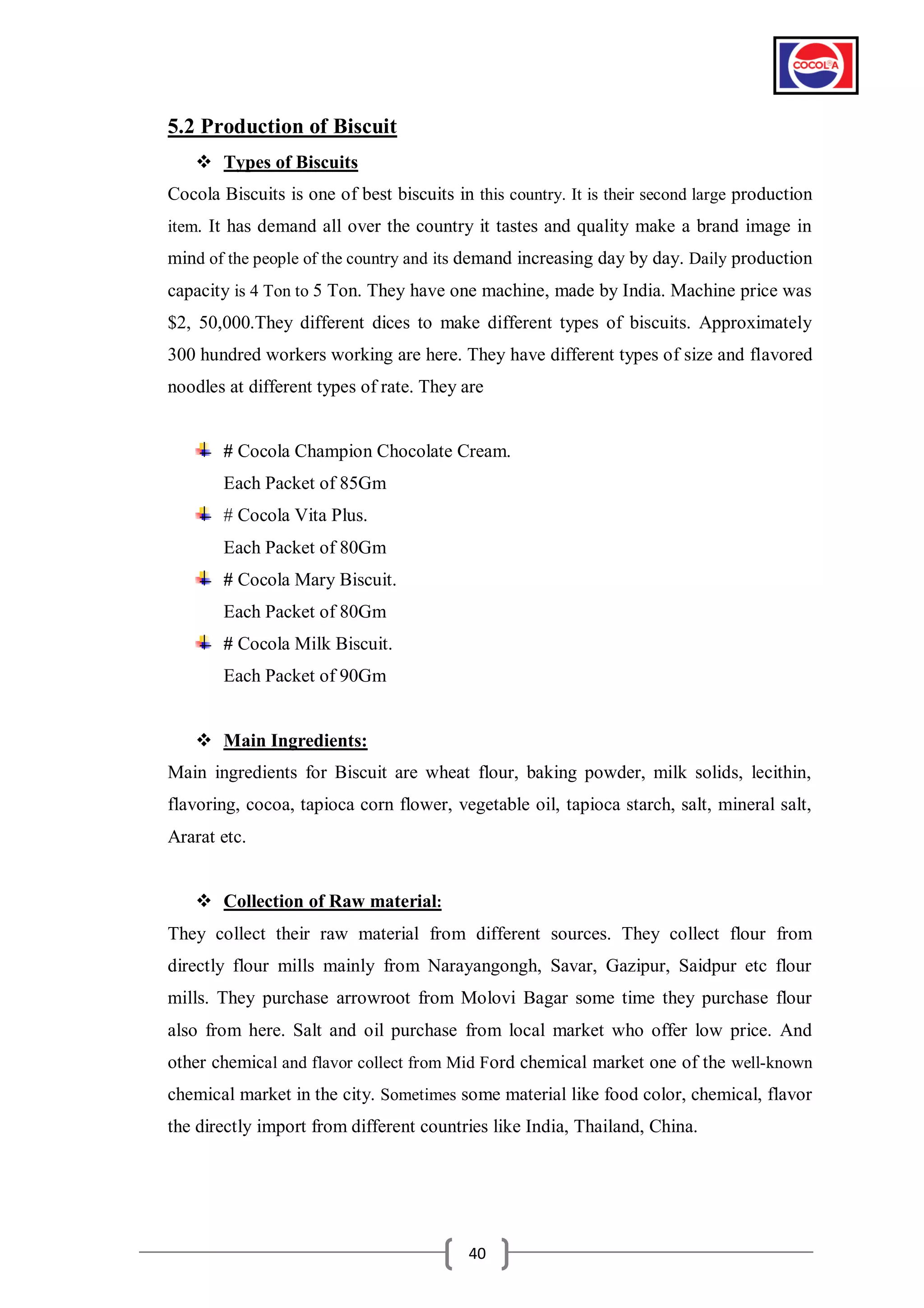 Internship Report BBA | PDF