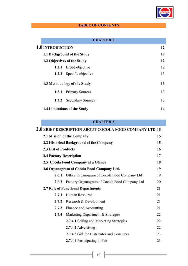 Internship Report BBA | PDF