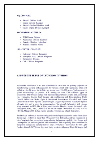 HAL training report | DOCX