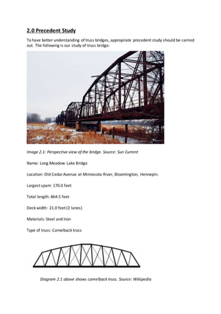 Building Structure Project 1 Fettuccine Bridge | DOCX