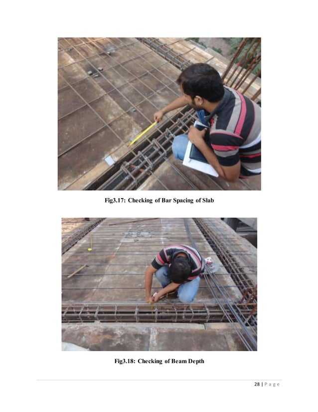 PRACTICUM REPORT ON Monitoring the Construction Process of Superstructure of a Seven Storied ...