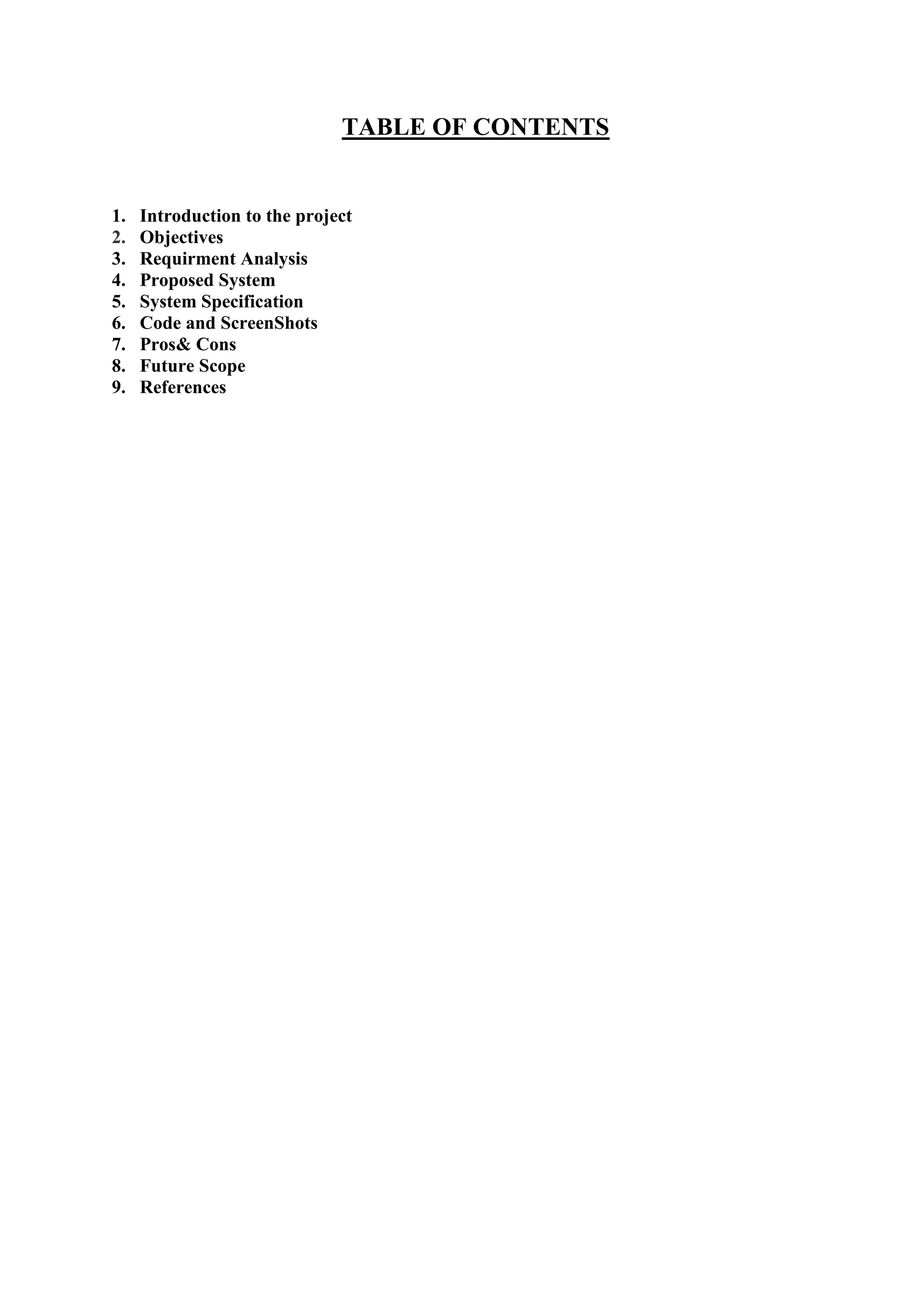 Project Report on Grocery Store Website | PDF