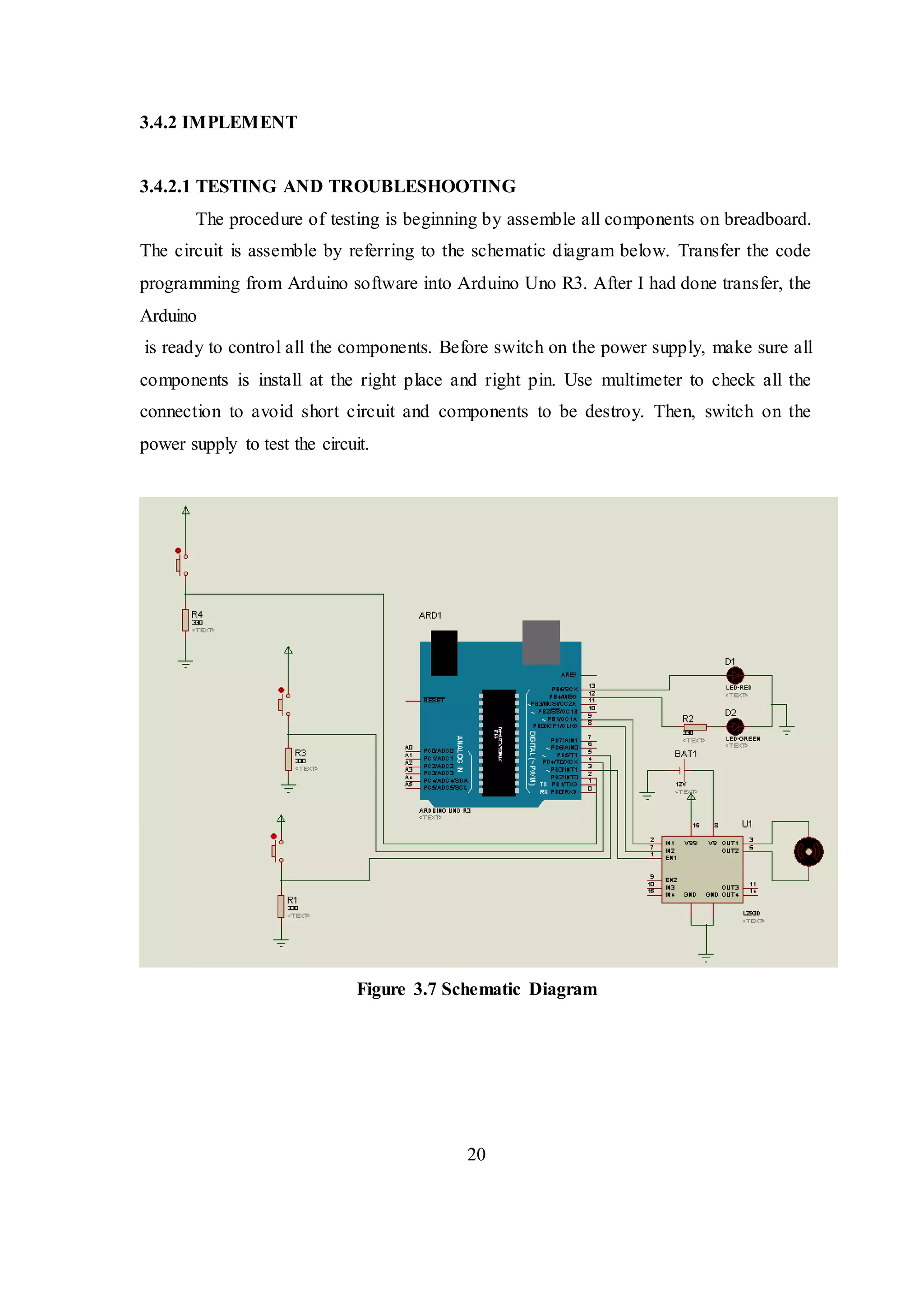 Full report Final Year Project ( SMART TISSUE DISPENSER) | DOCX