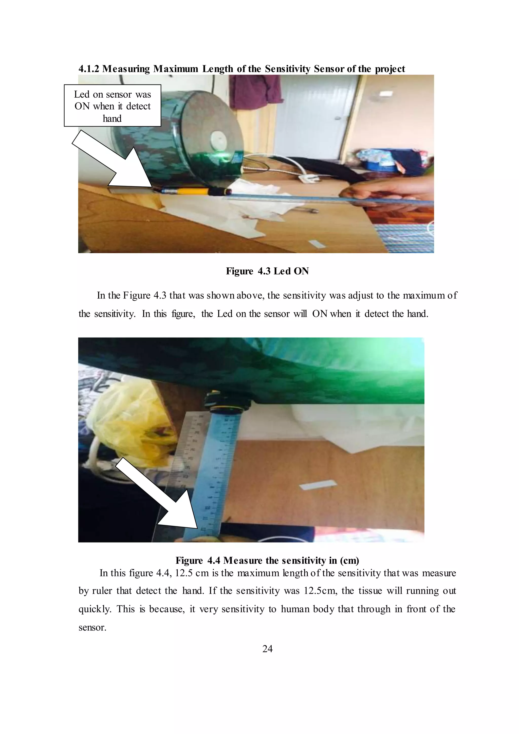 Full report Final Year Project ( SMART TISSUE DISPENSER) | DOCX