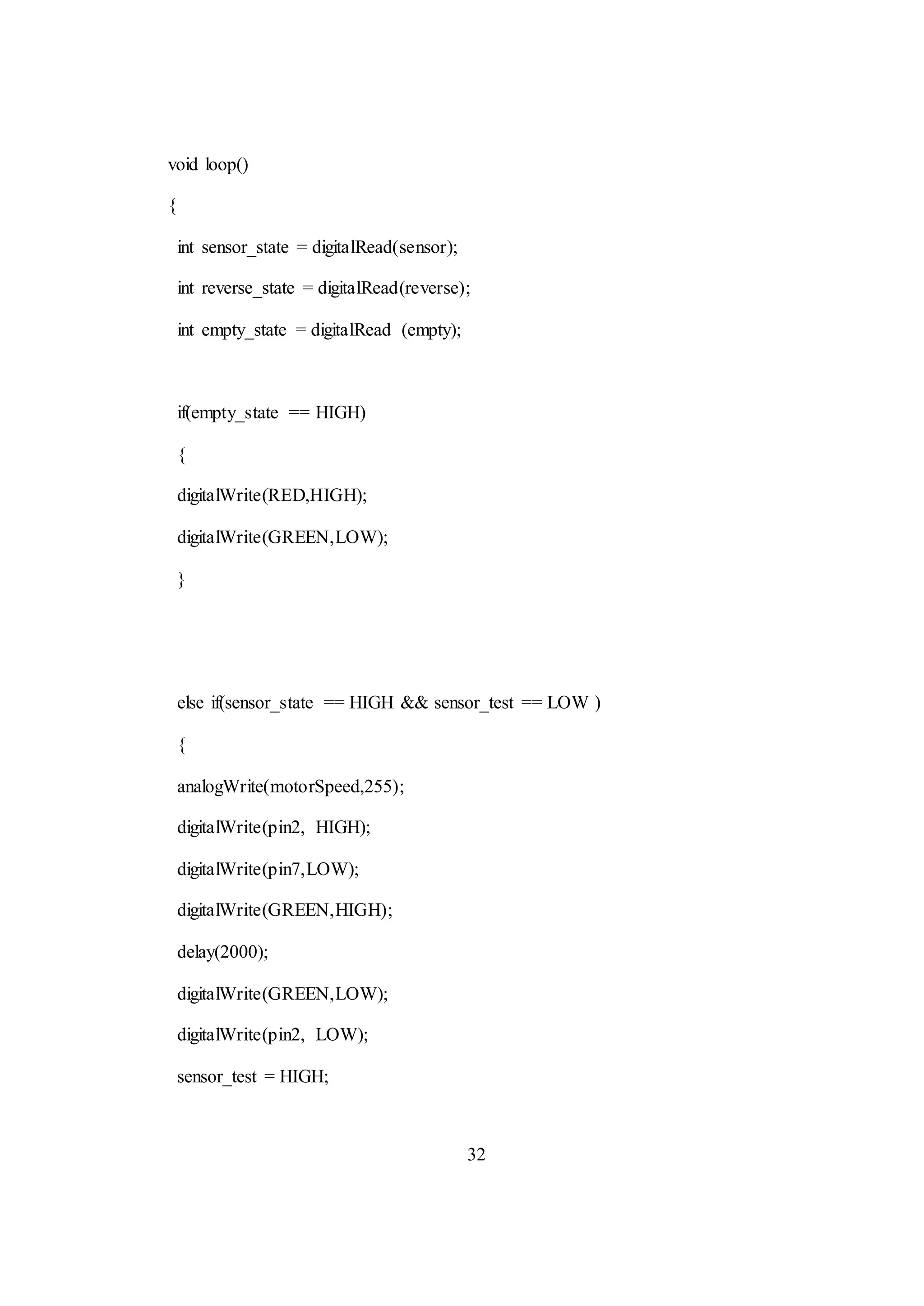 Full report Final Year Project ( SMART TISSUE DISPENSER) | DOCX