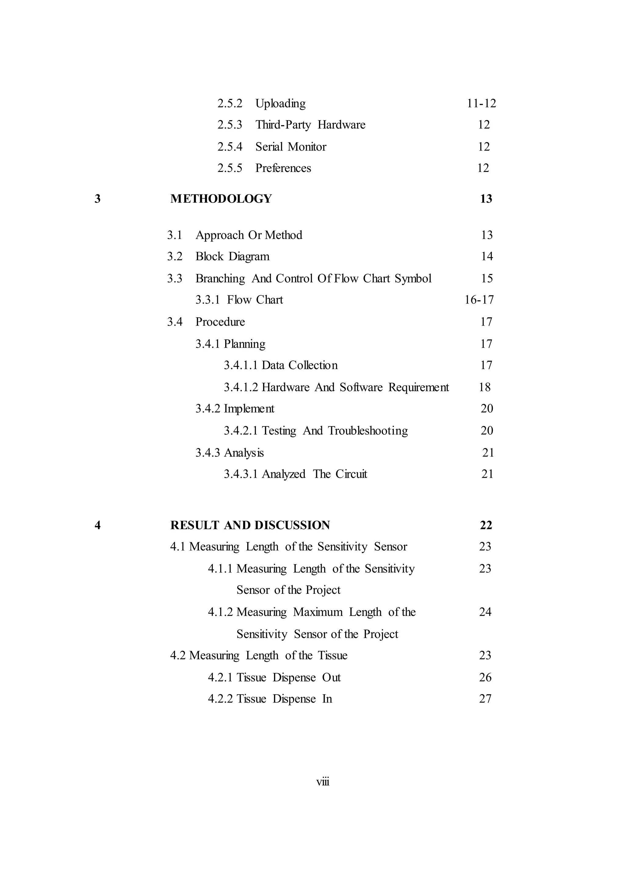 Full report Final Year Project ( SMART TISSUE DISPENSER) | DOCX