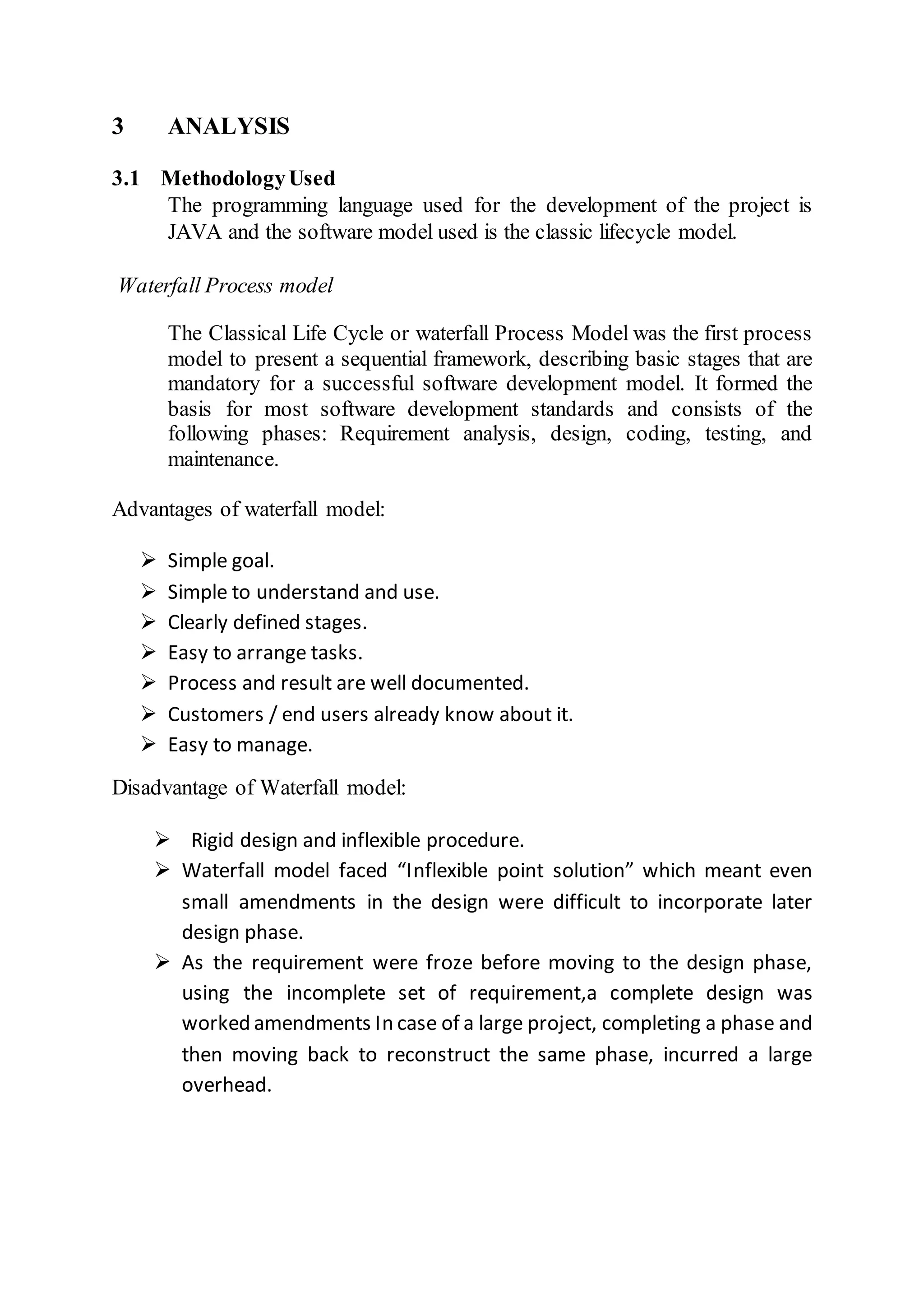 Minor project Report for "Quiz Application" | DOCX